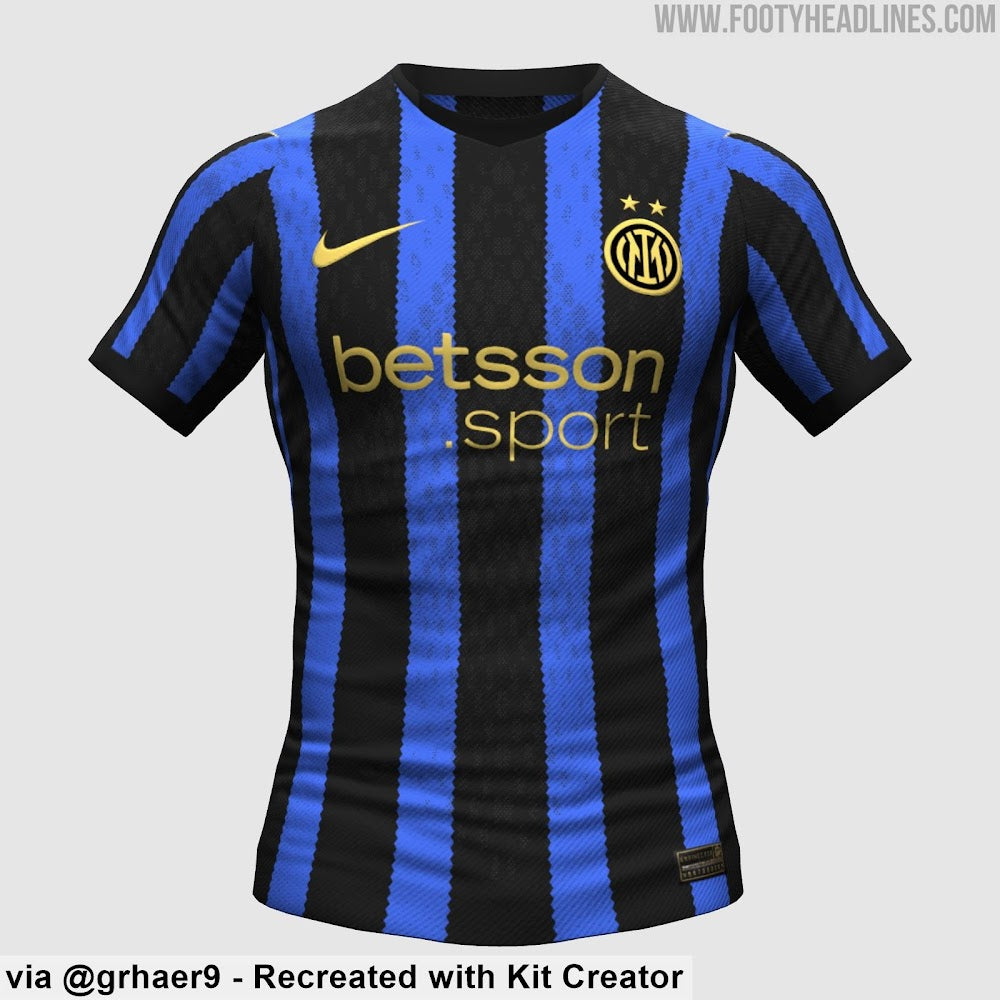 Inter Milan 2026-27 Forma Sızdırıldı: Sarı Arma Geri Dönüyor | Acun Sport